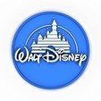 Download 3D printer designs 3D printable Walt Disney logo ・ Cults