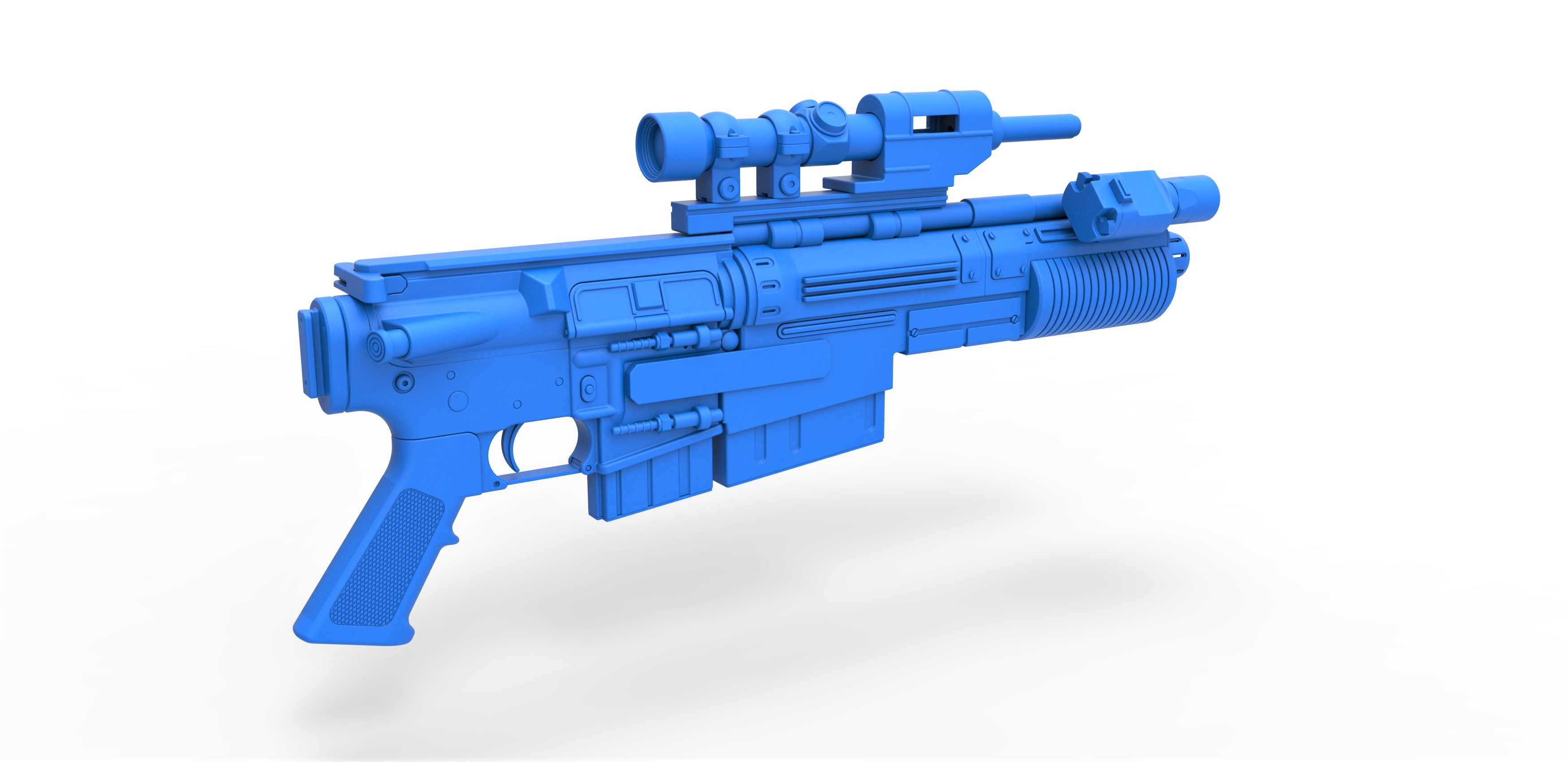 3D file Blaster rifle A300 from the movie Rogue One 2016 🎬・Design to ...