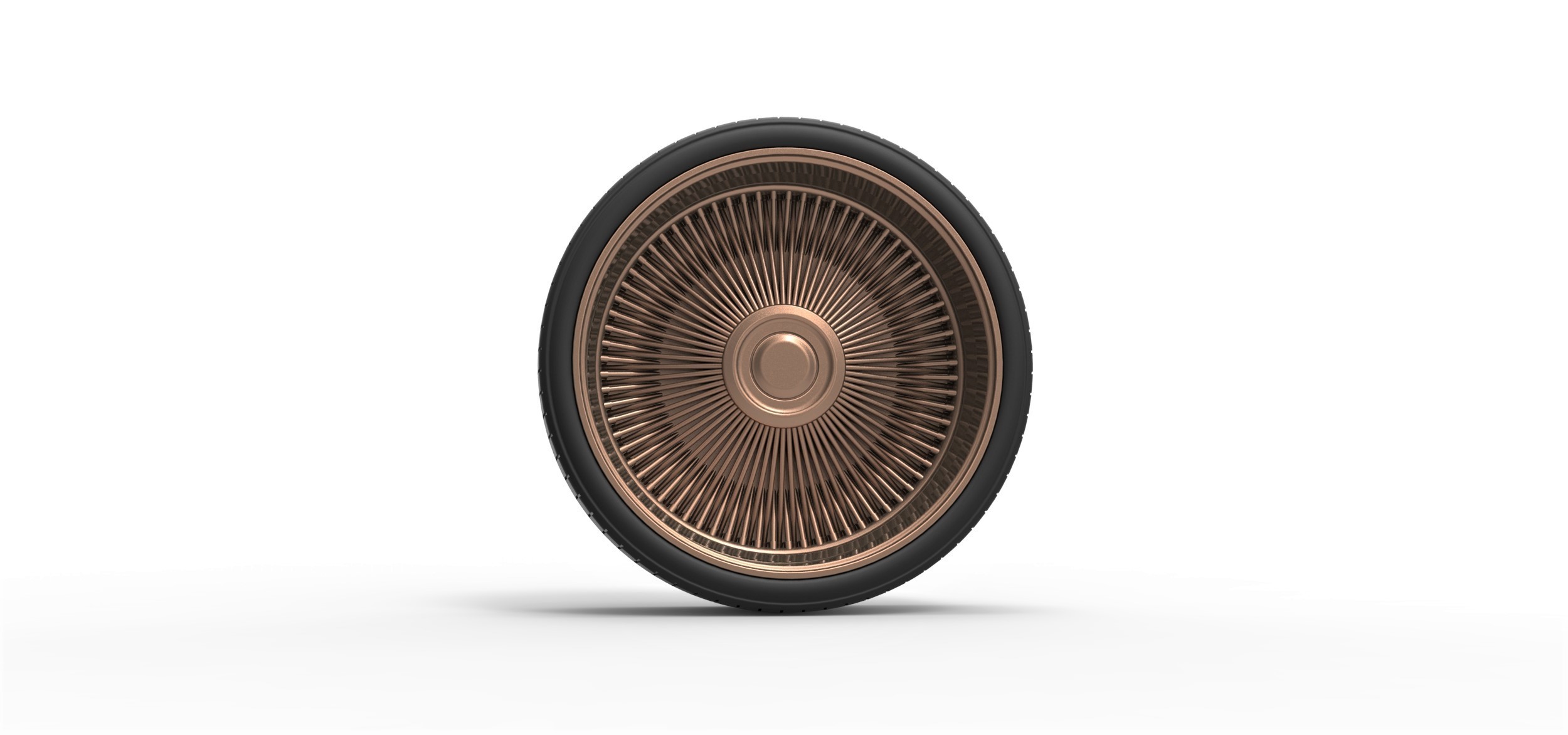 3D file Diecast wire wheel 5 Scale 1 to 10・3D printer model to download ...