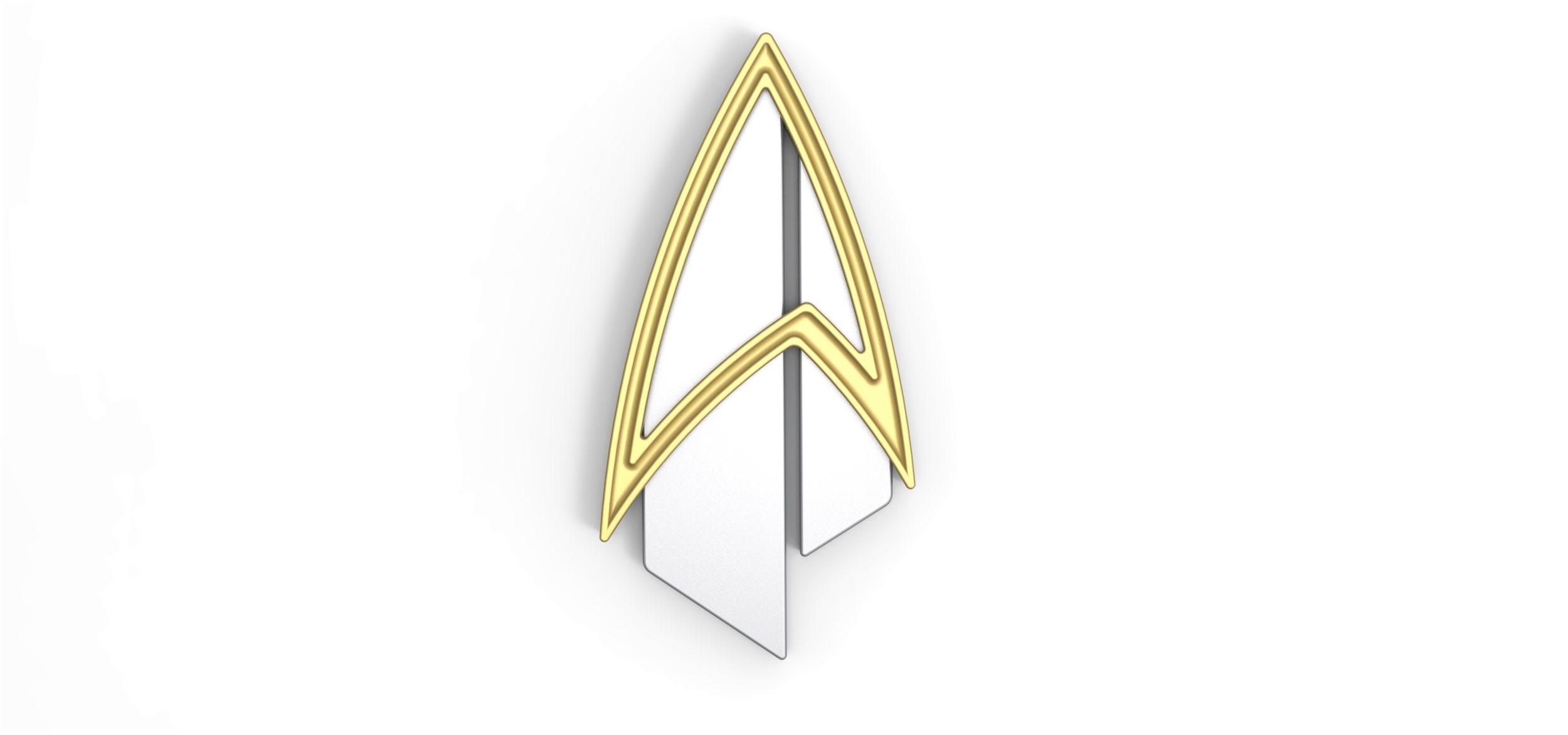 3D file Badge from Star Trek Picard version 2・3D printable model to ...
