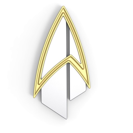 Download 3D printing files Badge from Star Trek Picard version 2 ・ Cults