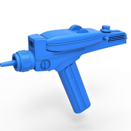 Download 3D printer designs Accurate replica of Phaser from Star Trek ...