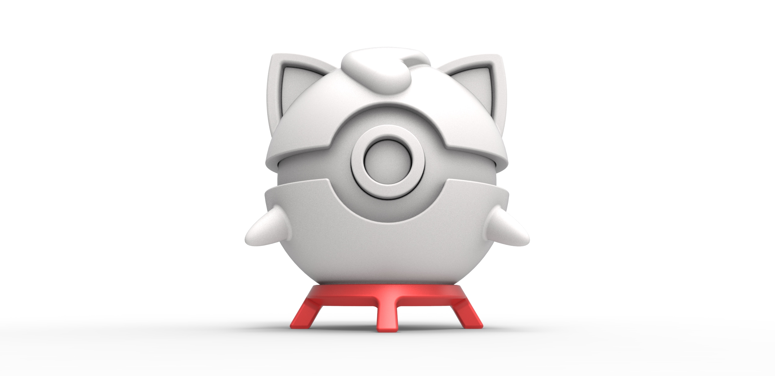 3D file Pokeball stand set・3D printing template to download・Cults
