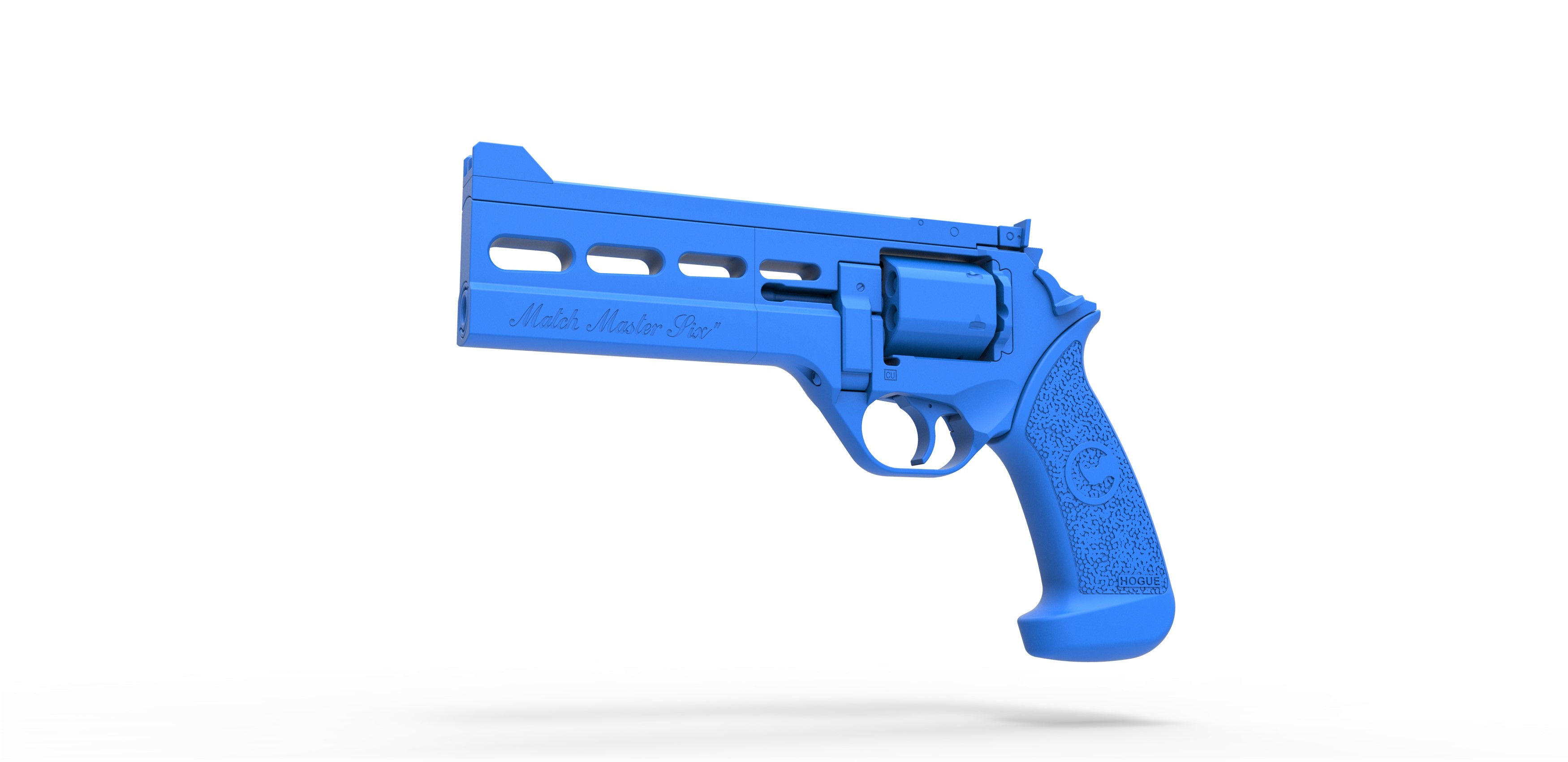 3D file Chiappa Rhino 60DS Match Master Six 🦏・3D print model to ...