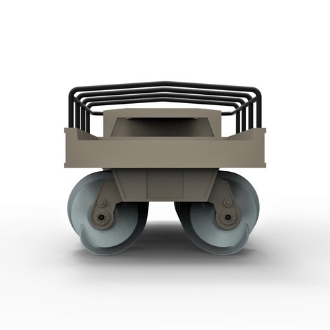 Download STL file Diecast model Screw terrain vehicle ZIL-4904 Scale 1: ...