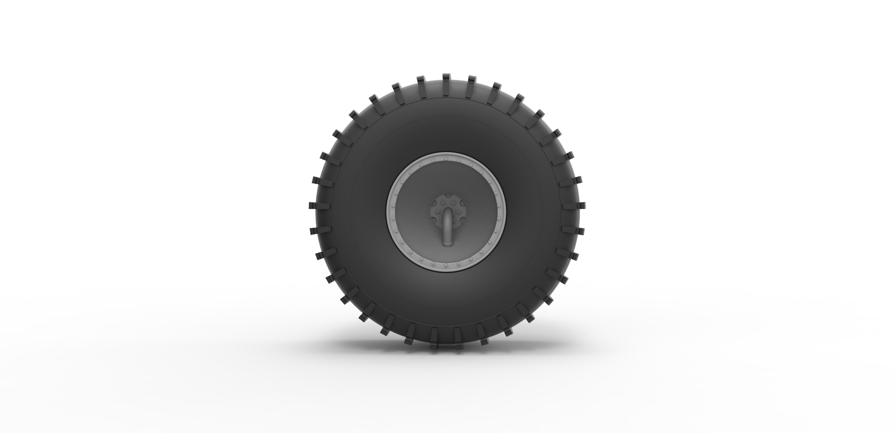3D file Diecast Wheel from Atlas ATV Scale 1:20・3D printable design to ...