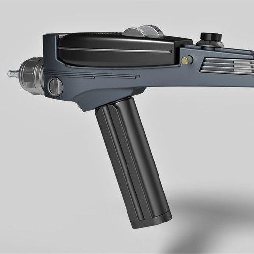 Download 3D printer designs Accurate replica of Phaser from Star Trek ...