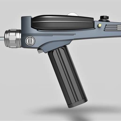 Download 3D printer designs Accurate replica of Phaser from Star Trek ...