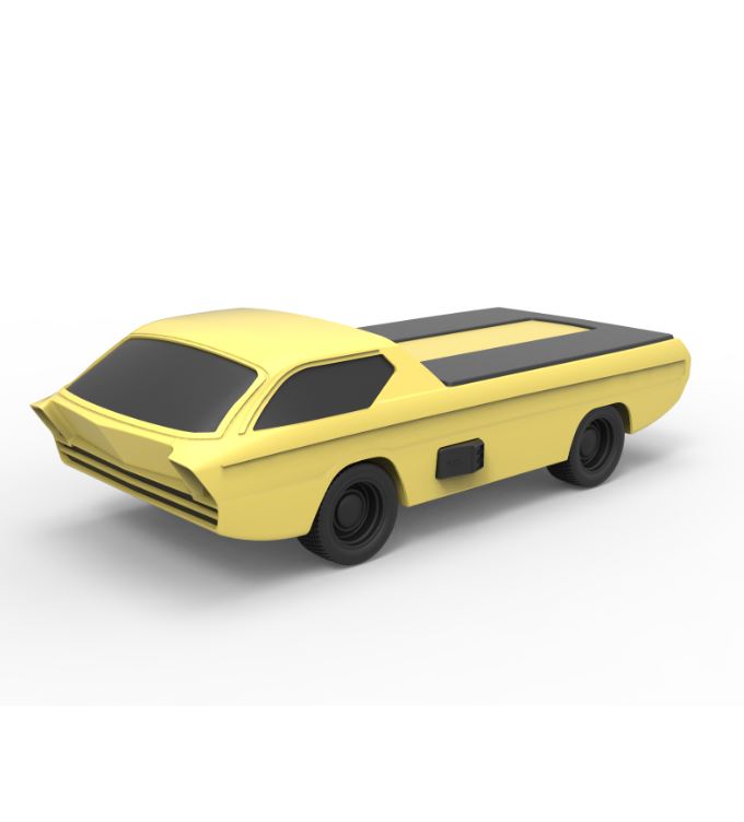 3D file Diecast model Dodge Deora 1967 Scale 1:24・3D printer design to ...