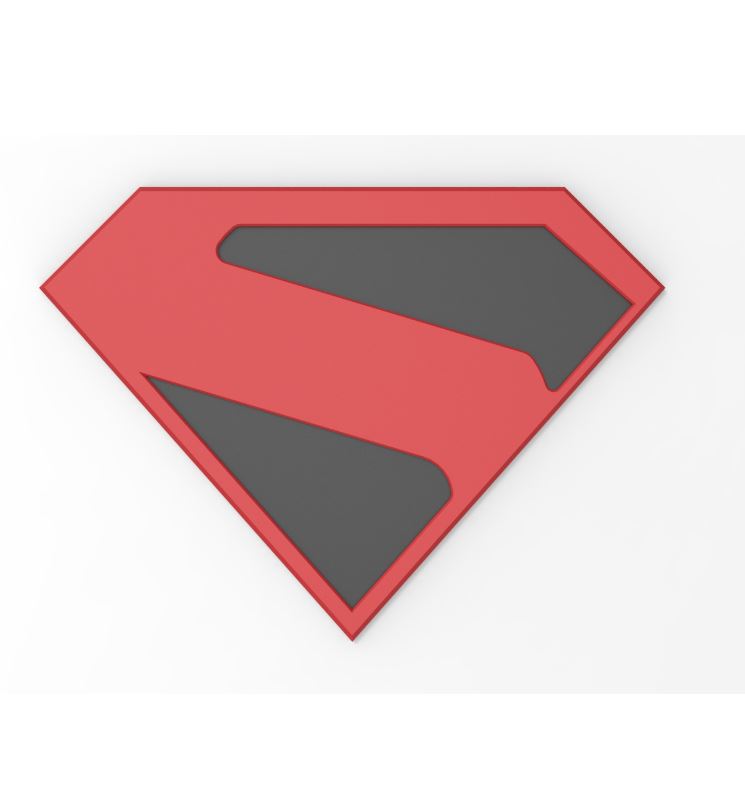 Superman Emblem Template
