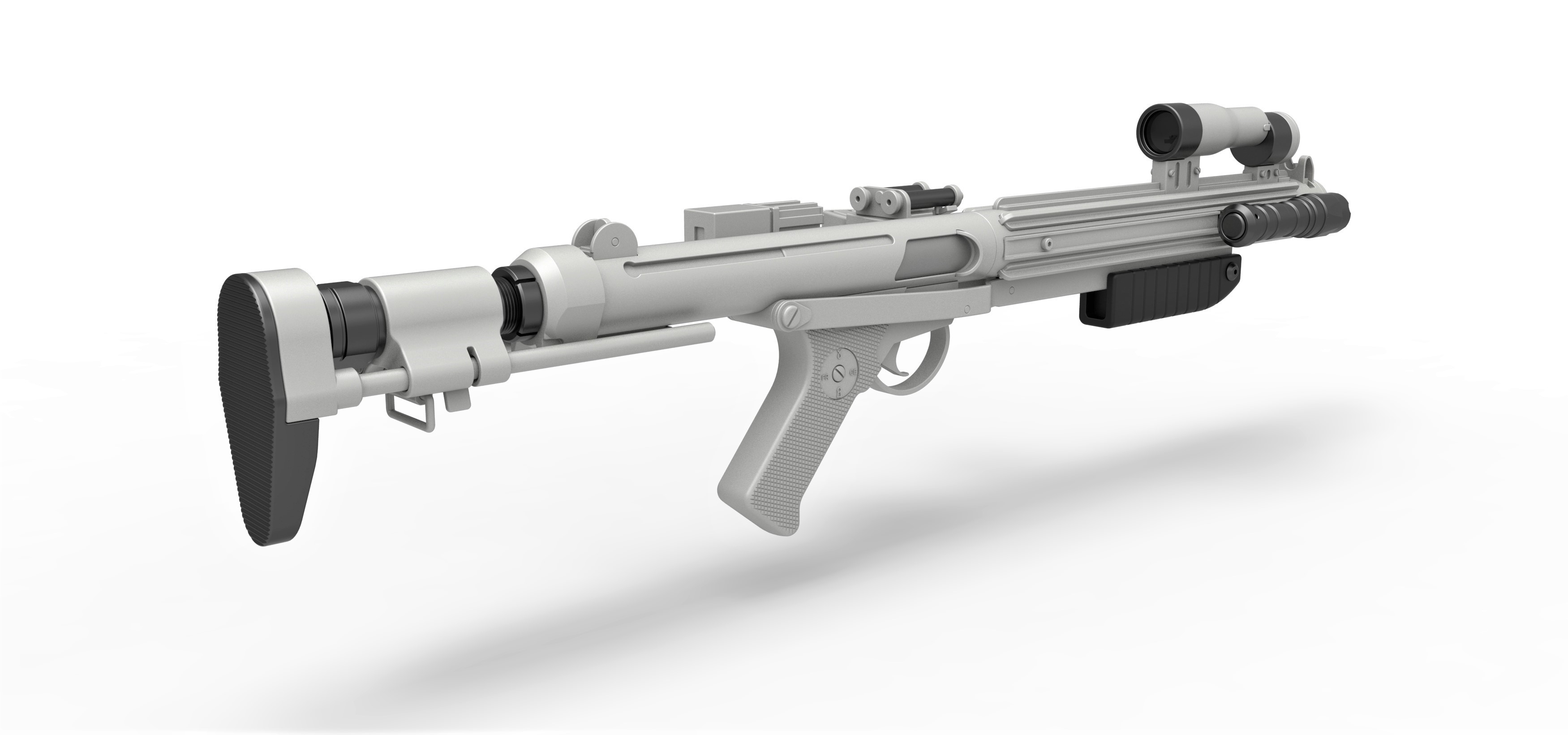 Archivo 3D Range trooper Blaster rifle E-10R de la película Solo Una ...