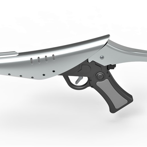 Download 3D model Alderaan blaster pistol from the movie Star Wars ...