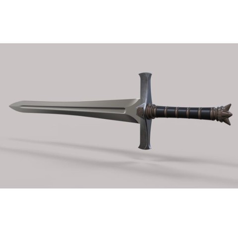 Download STL file Sword of Conan from movie Conan the Barbarian 2011 ...