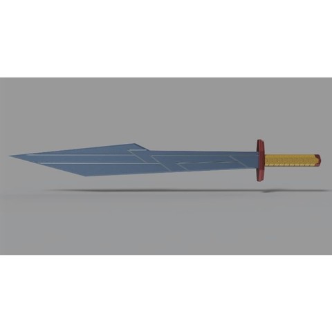 Download STL file Thor's second sword from movie Thor Ragnarok • 3D ...