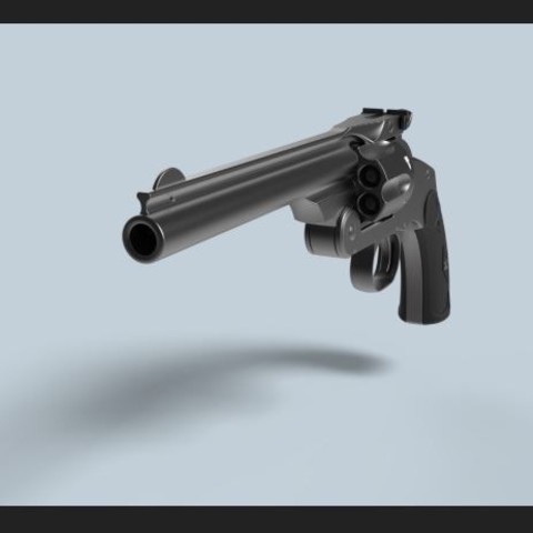 Download STL files Smith & Wesson Model 3 Single Action Revolver ・ Cults