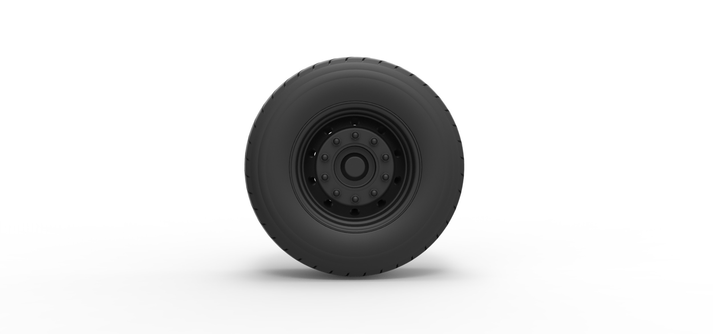 3D file Diecast Front wheel from truck・Model to download and 3D print・Cults