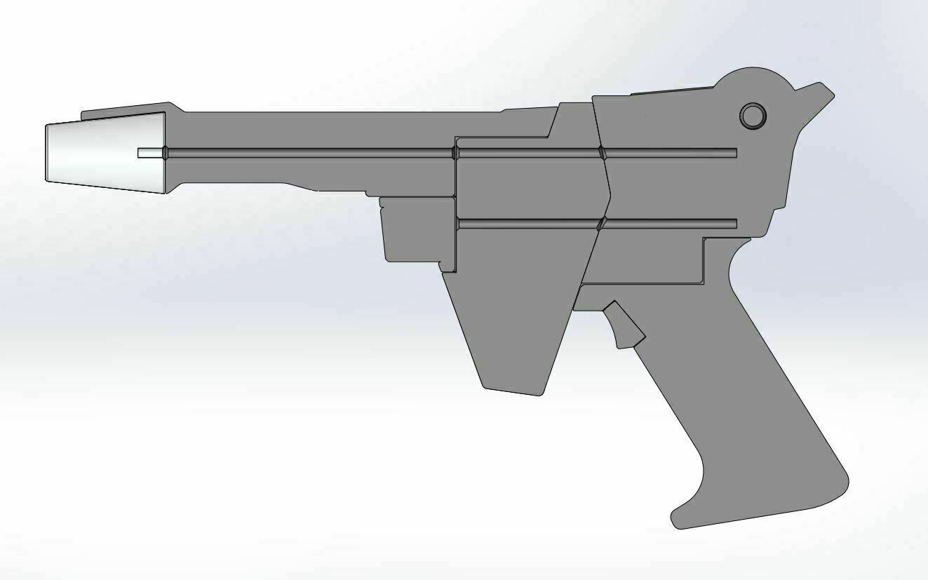 Fichier 3D Blaster du Earth Defense Directorate dans la série télévisée ...
