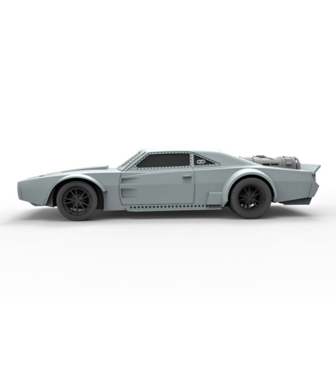 3D file Diecast model Ice Charger from the movie Fast 8 Scale 1:24 🧊 ...