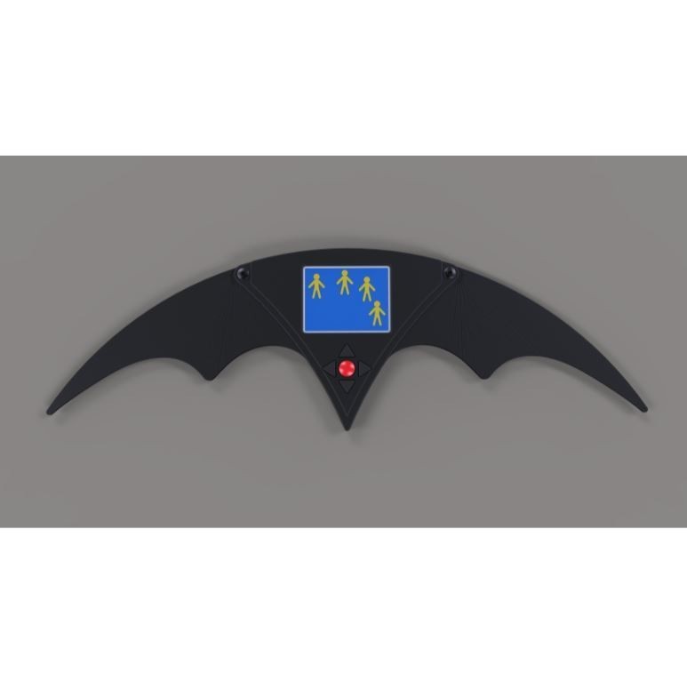 3D file Batarang from movie Batman Returns 🎬・3D printing design to ...