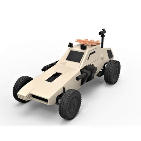 Download 3D model Diecast model Dune buggy from movie Megaforce 1982 ...