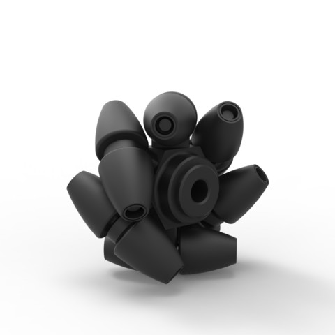 Download 3D print files Diecast Mecanum wheel ・ Cults