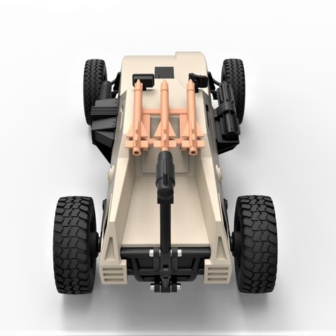 Download 3D model Diecast model Dune buggy from movie Megaforce 1982 ...