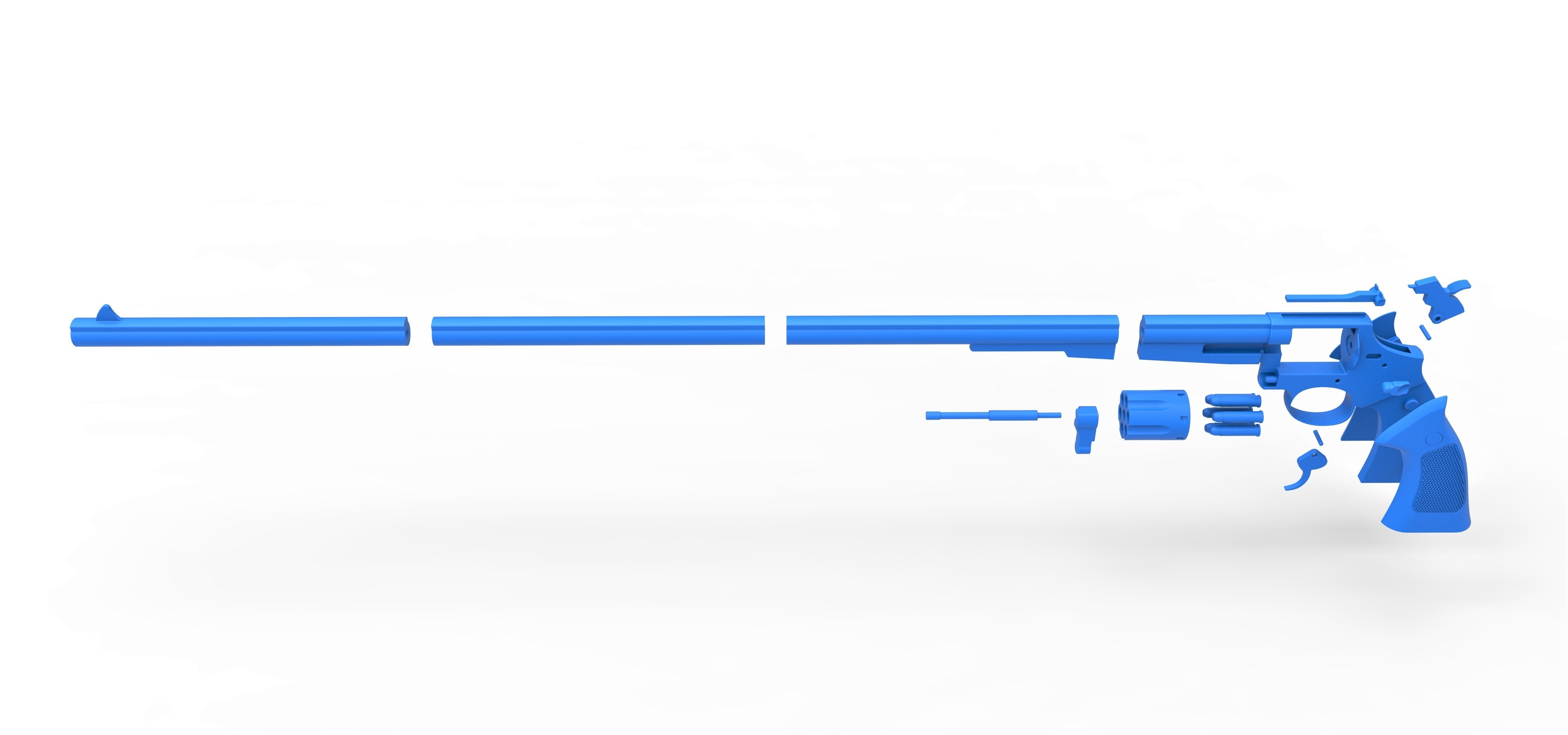 3D file Long barrel revolver of Joker from the movie Batman 1989 🃏・3D ...