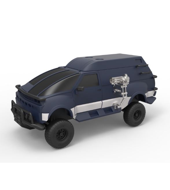 Fichier 3D Modèle réduit RV from Hell du film Tango et Cash Échelle 1: ...