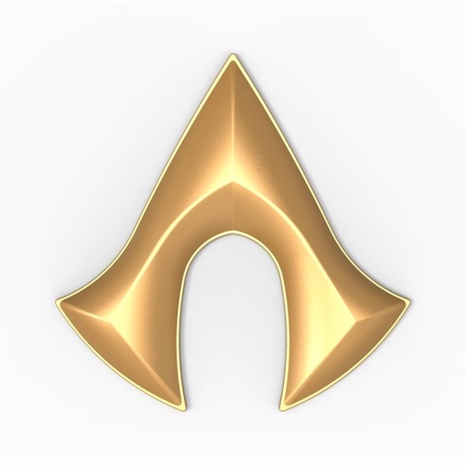 Download 3D printer files Aqualad emblem from Titans ・ Cults