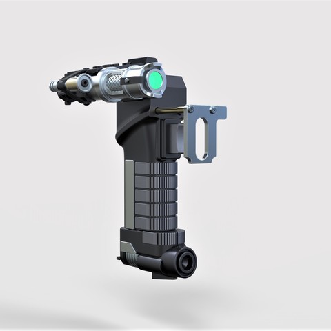 Download 3D printer model Tolian Soran Energy pistol from Star Trek ...