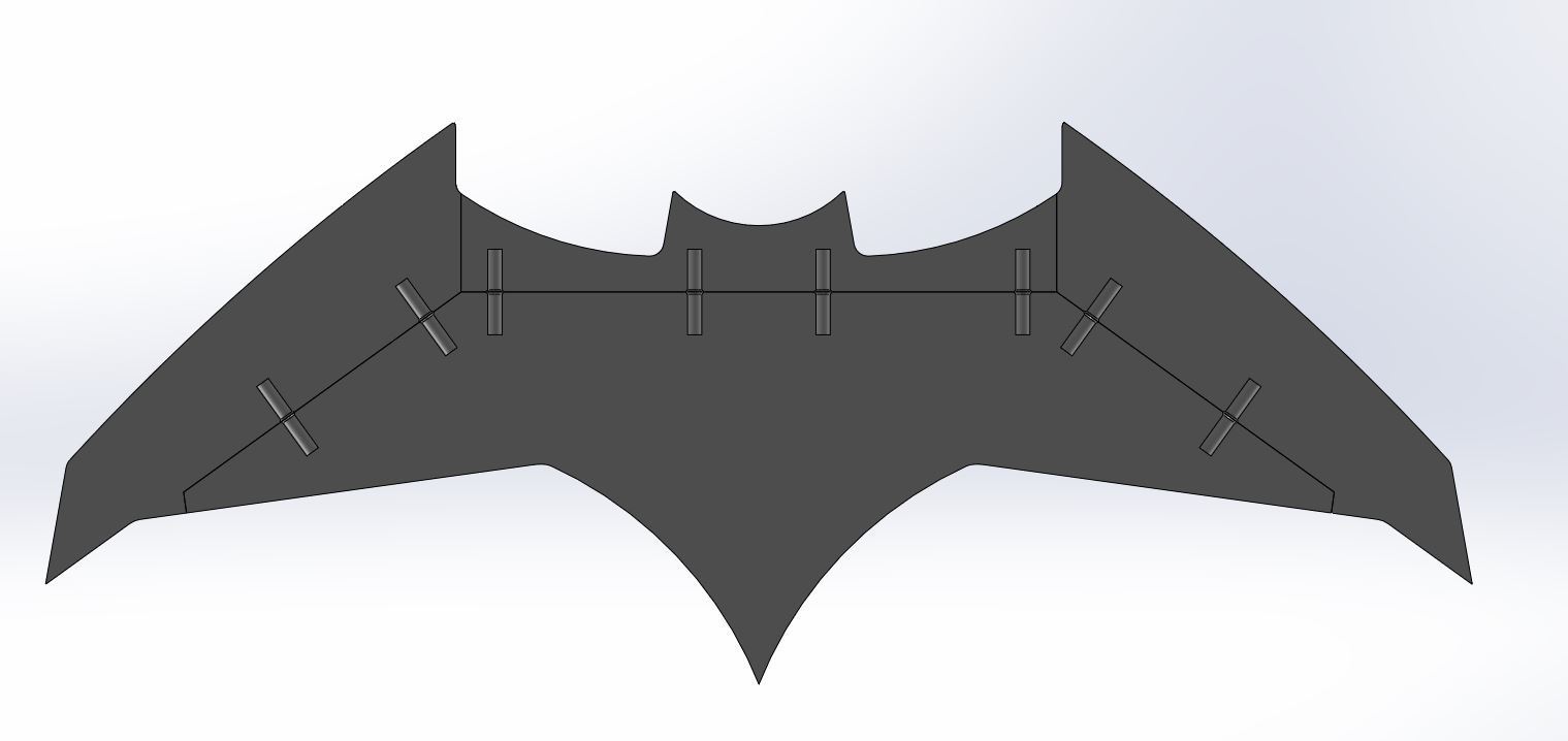 3D file Batarang from the movie Batman v Superman Dawn of Justice 2016 ...