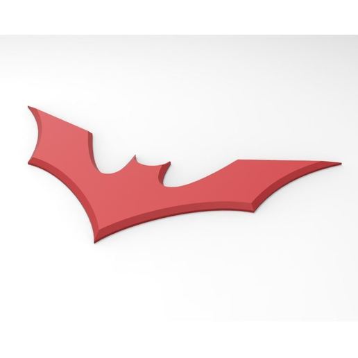 Download 3D printing models 3D printable Batman Beyond emblem for ...