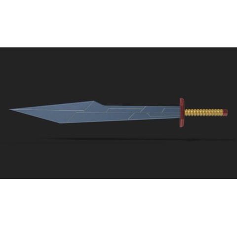 Download 3D model Thor's sword from movie Thor Ragnarok ・ Cults