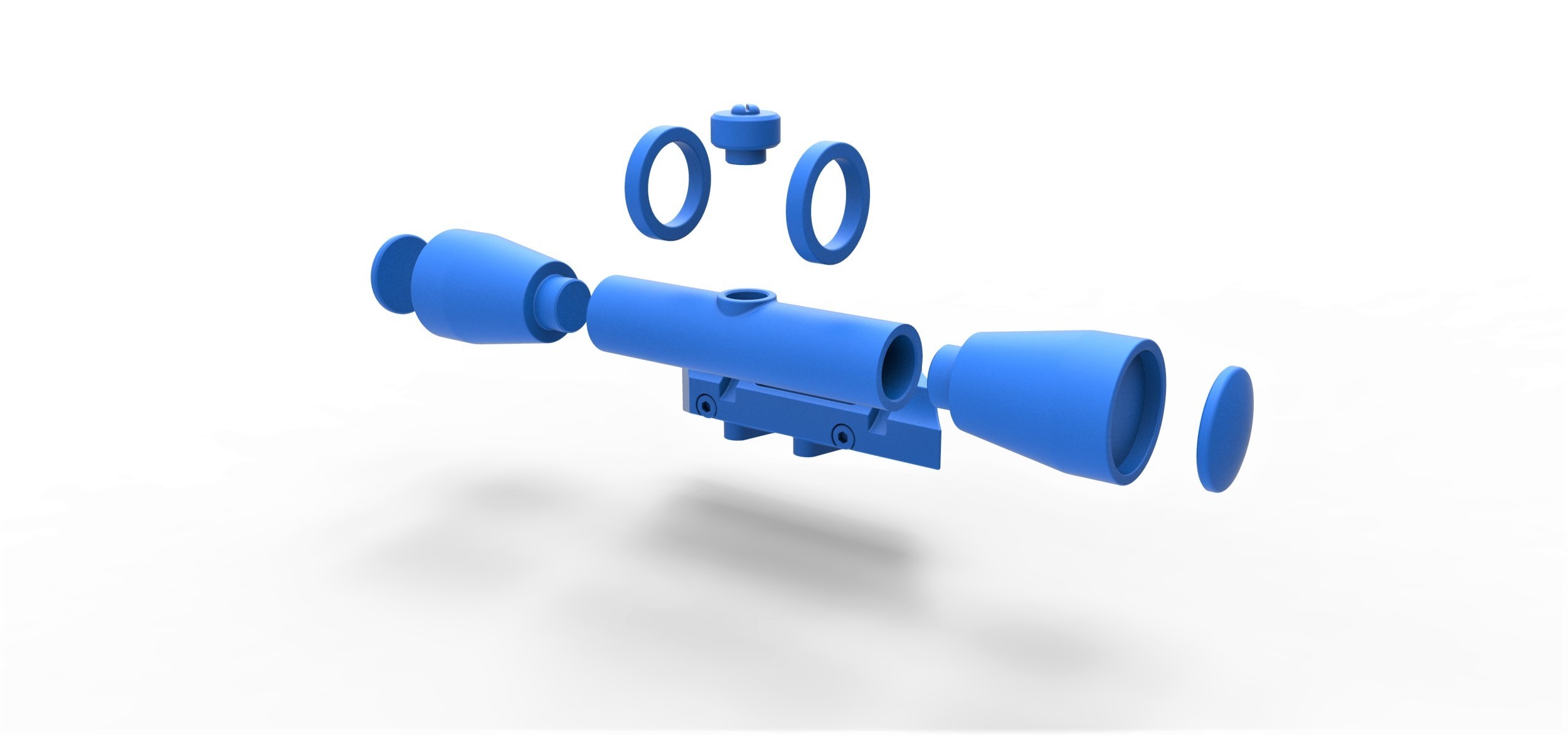 Fichier 3D Scope pour cosplay blaster 3 🏗・Modèle pour imprimante 3D à ...