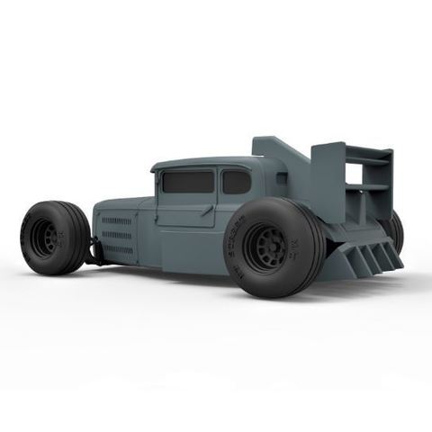 Download 3D printer templates Diecast model Hot rod Formula One Scale 1 ...