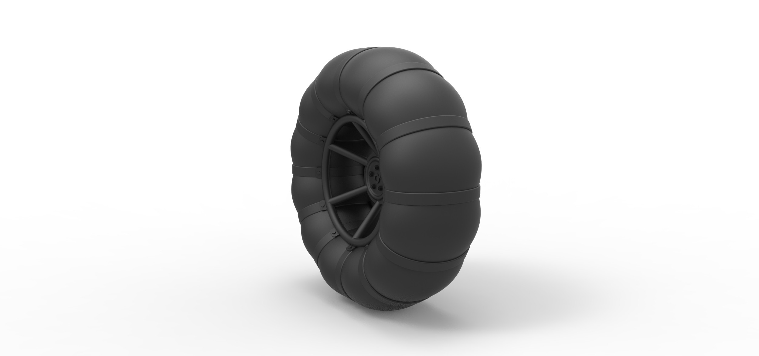 3D file Diecast Low-pressure wheel・3D printing design to download・Cults