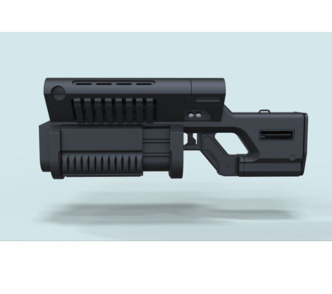 Download STL file BFG 9000 from movie DOOM • Object to 3D print ・ Cults