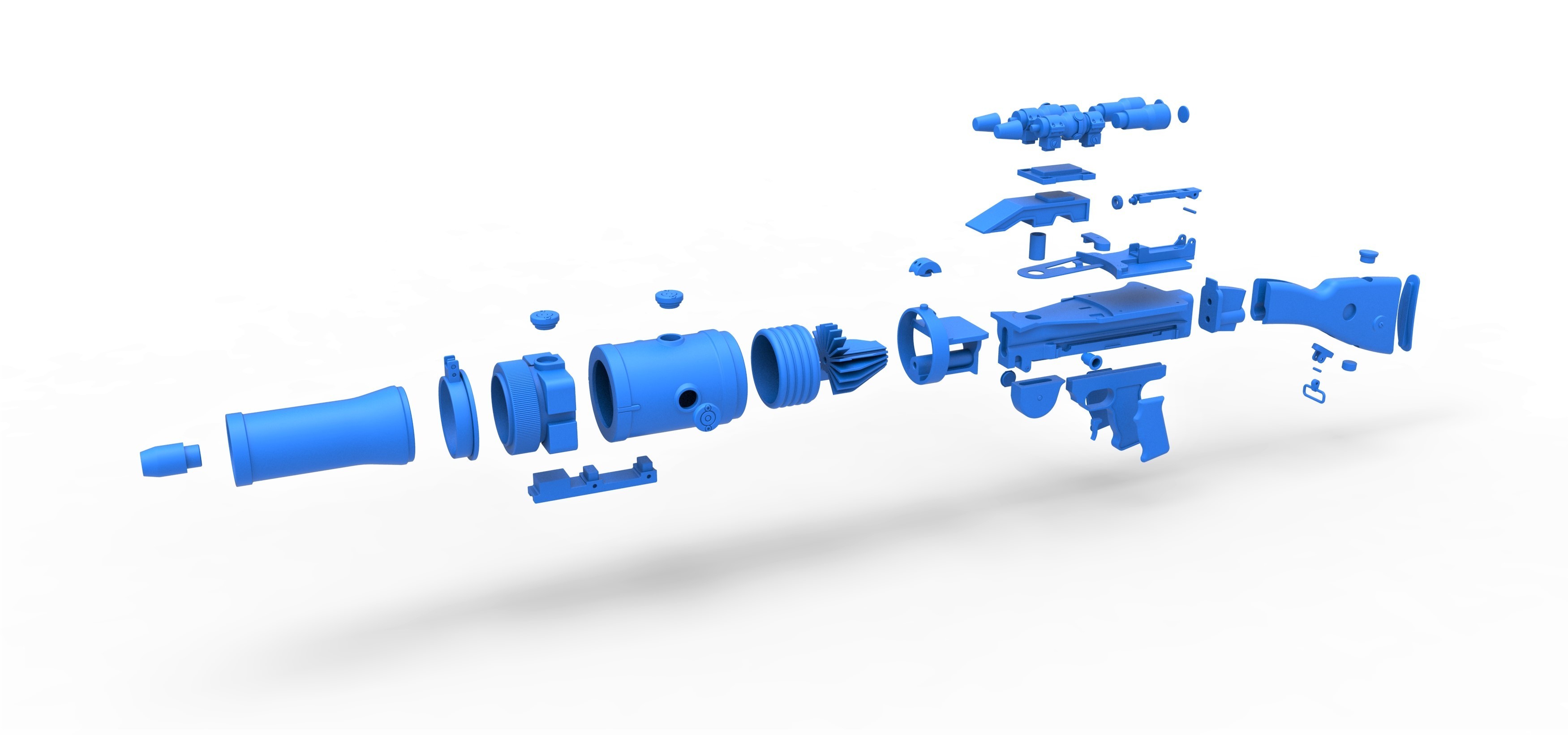 Archivo 3D Stormtrooper Heavy Blaster T-21B de Star Wars 🫡・Design para ...