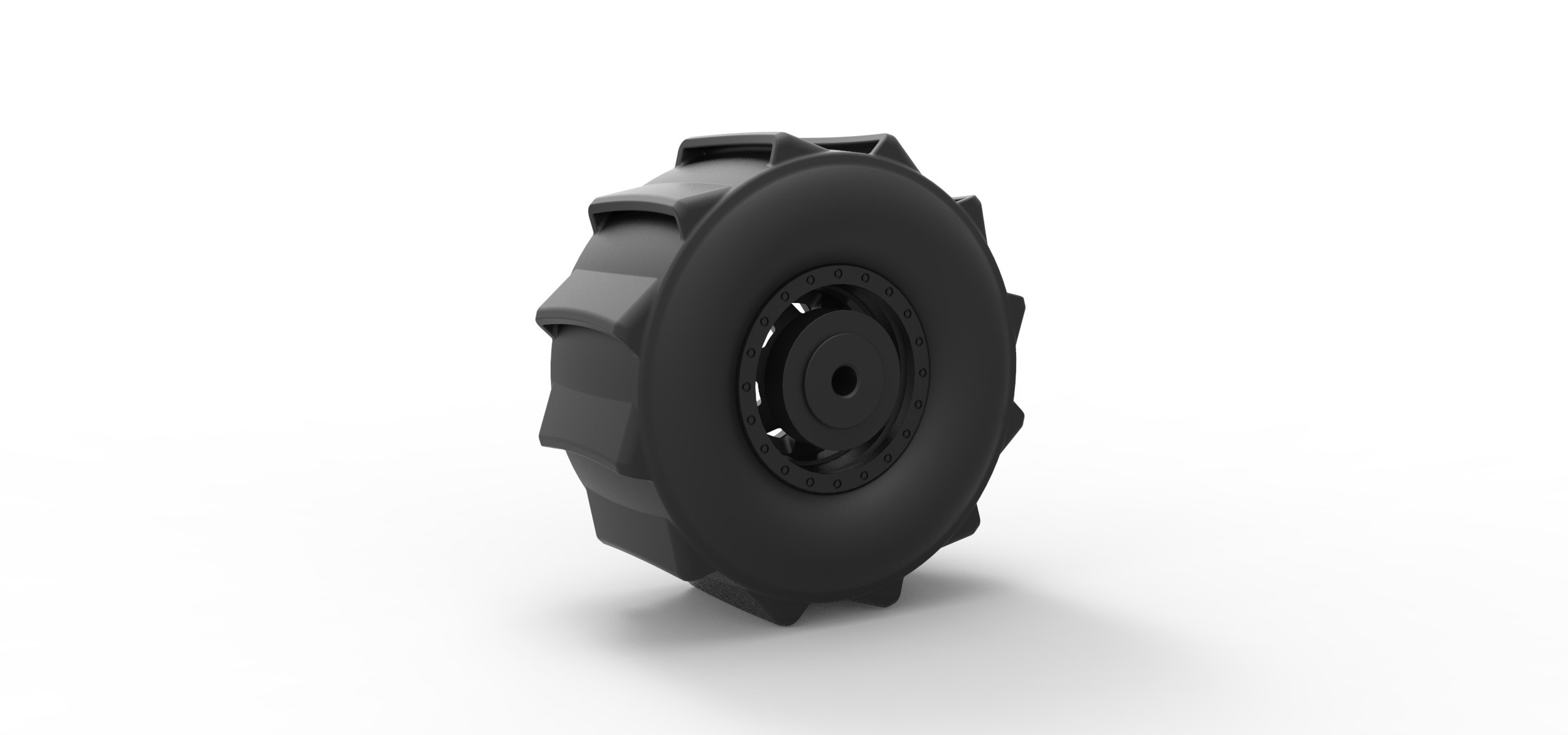 3D file Diecast Wheel for mud drag racing・3D printer design to download ...