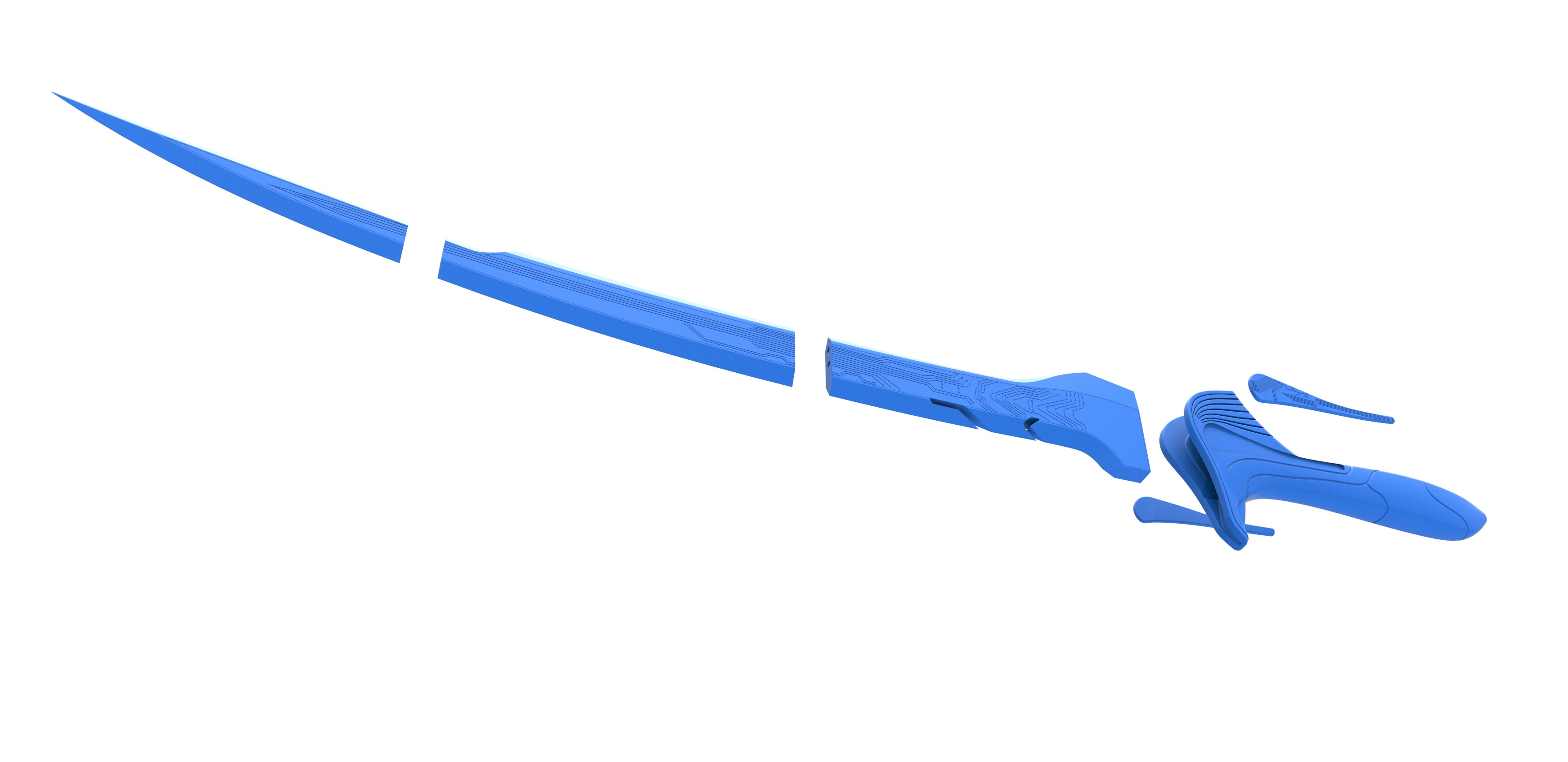 Archivo 3D Espada de Alita de la película Alita Battle angel 2019 👼 ...