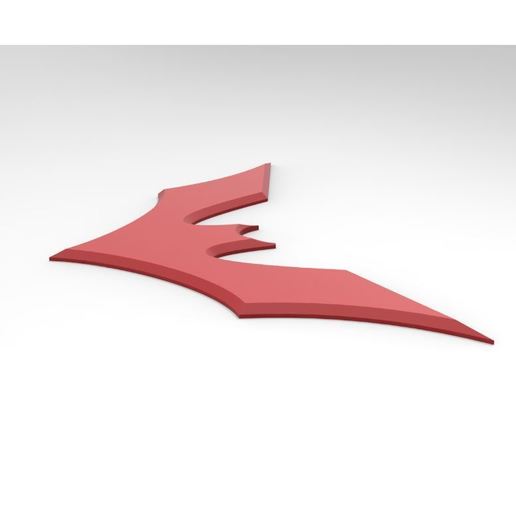 Download 3D printing models 3D printable Batman Beyond emblem for ...