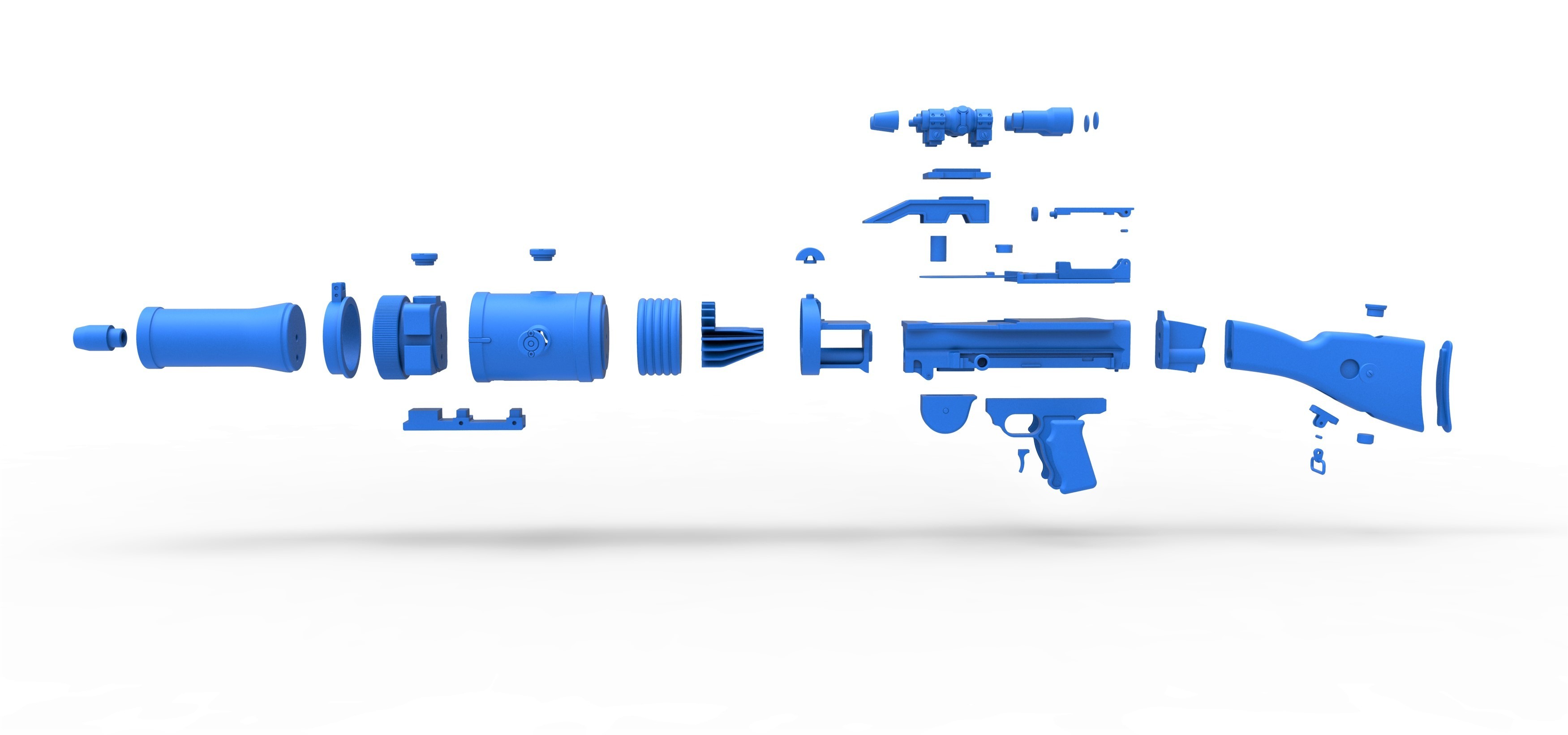 Archivo 3D Stormtrooper Heavy Blaster T-21B de Star Wars 🫡・Design para ...