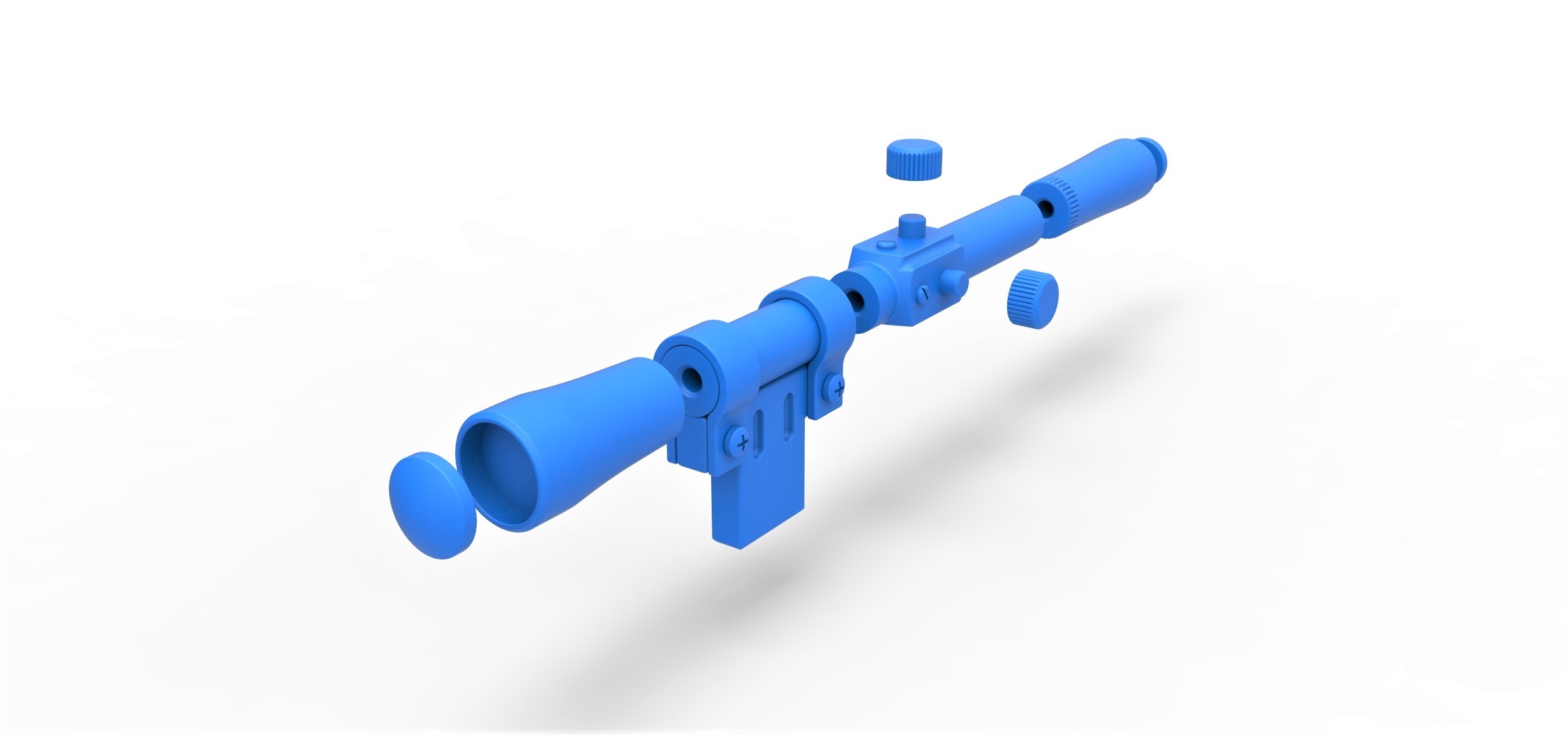 3D file Scope for cosplay blaster 9 🔫・3D printable model to download・Cults