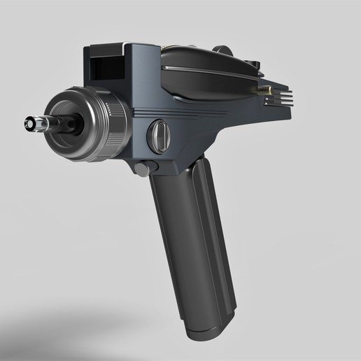 Download 3D printer designs Accurate replica of Phaser from Star Trek ...