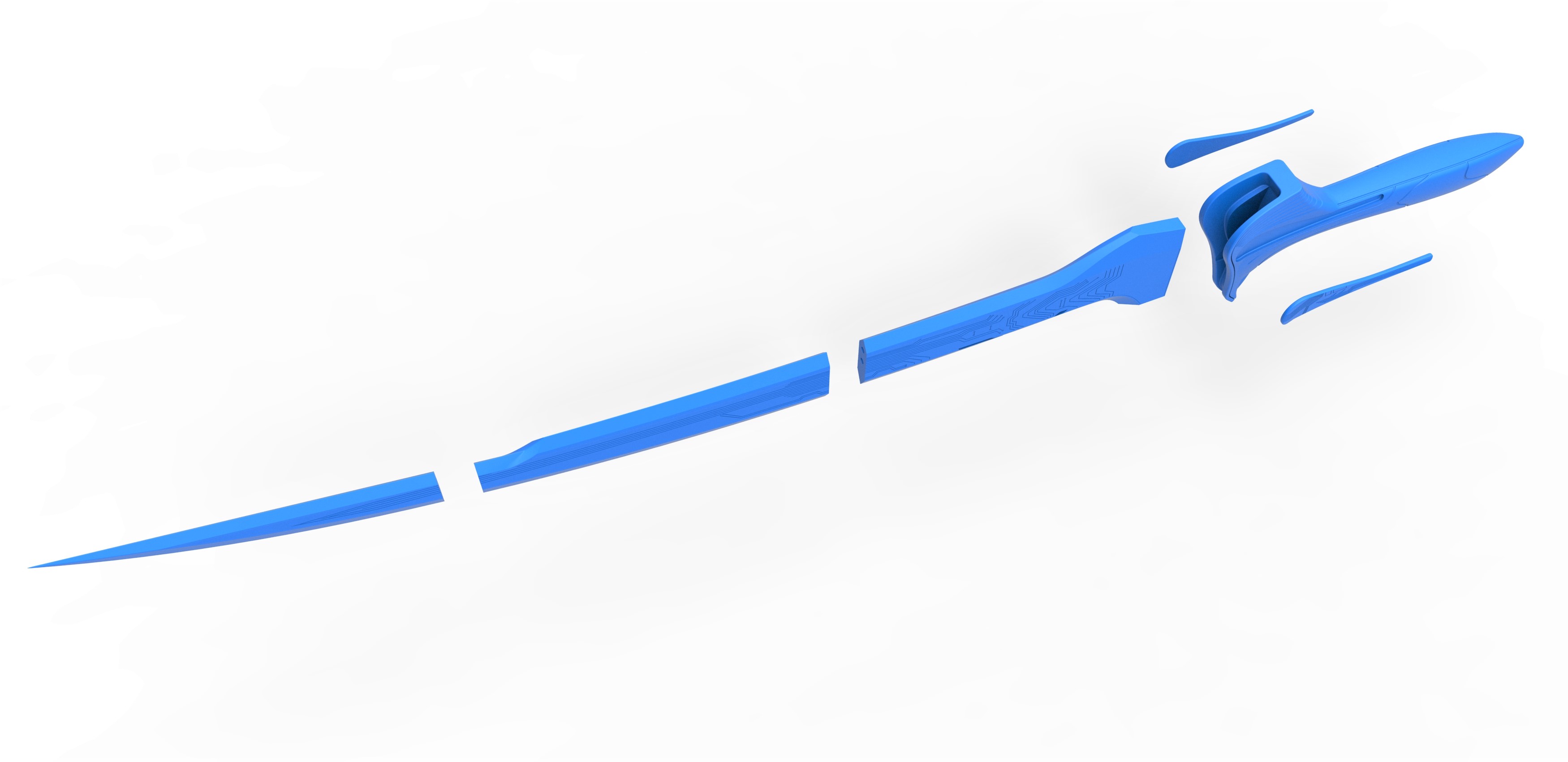 Archivo 3D Espada de Alita de la película Alita Battle angel 2019 👼 ...