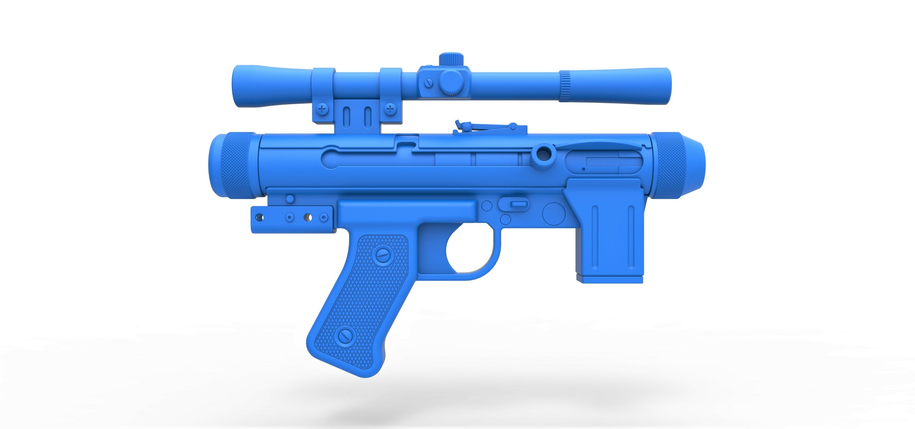 3D file Death trooper Light Repeating Blaster pistol SE-14R Scale 1:6 ...