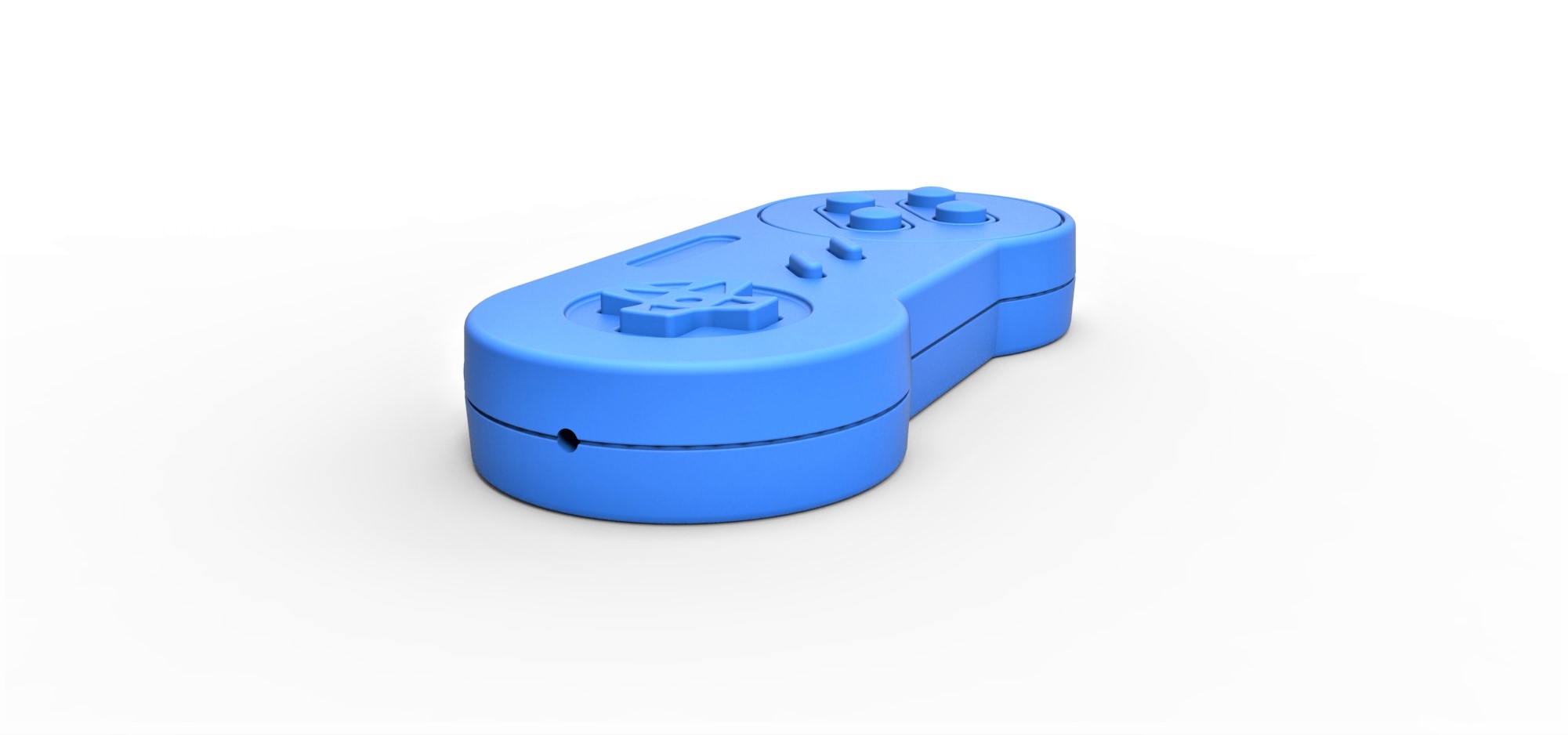 3D file Old school game controller Scale 1 to 2 Keychain・3D printable ...