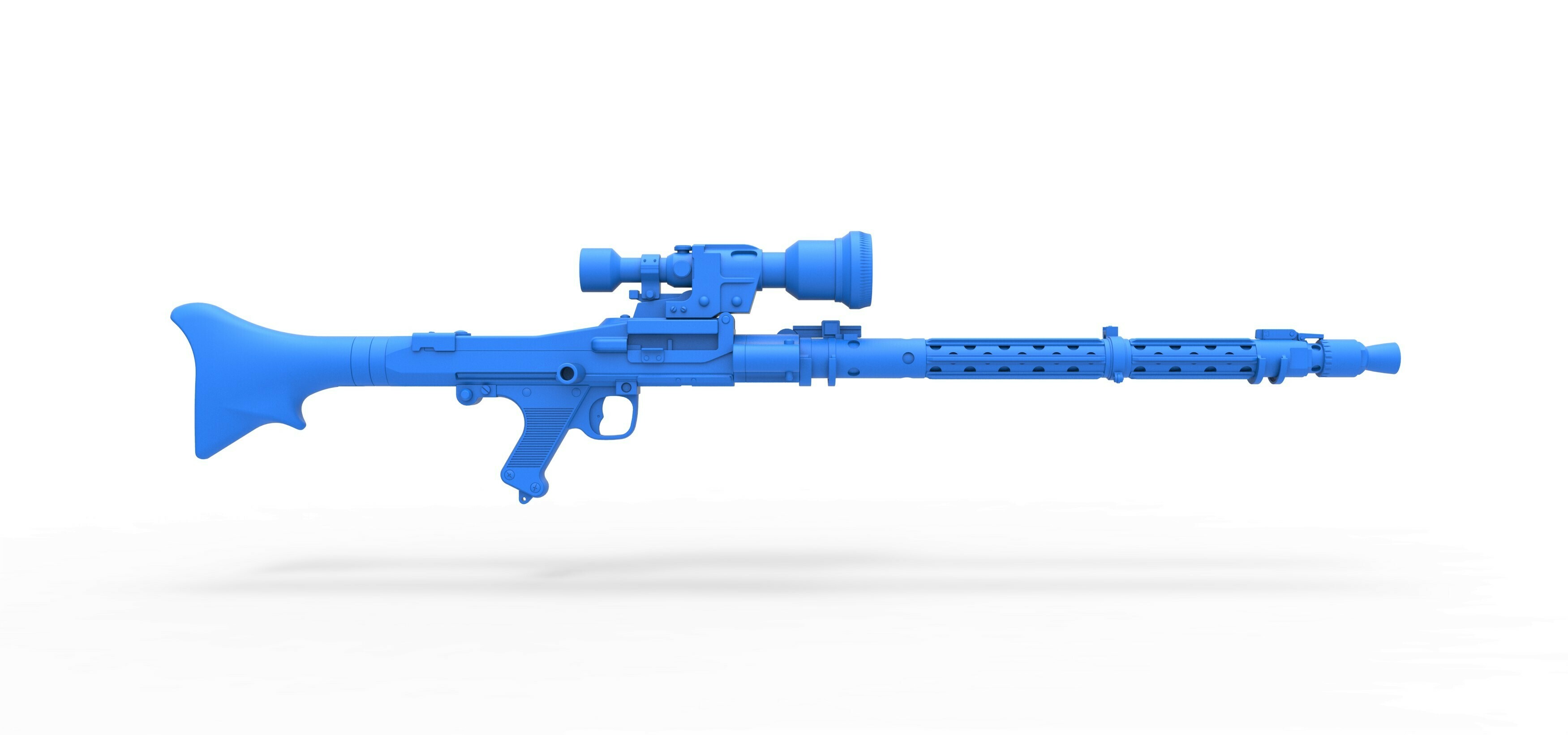 Download STL file Stormtrooper Heavy Blaster Rifle DLT-19X Scale 1 to 6 ...
