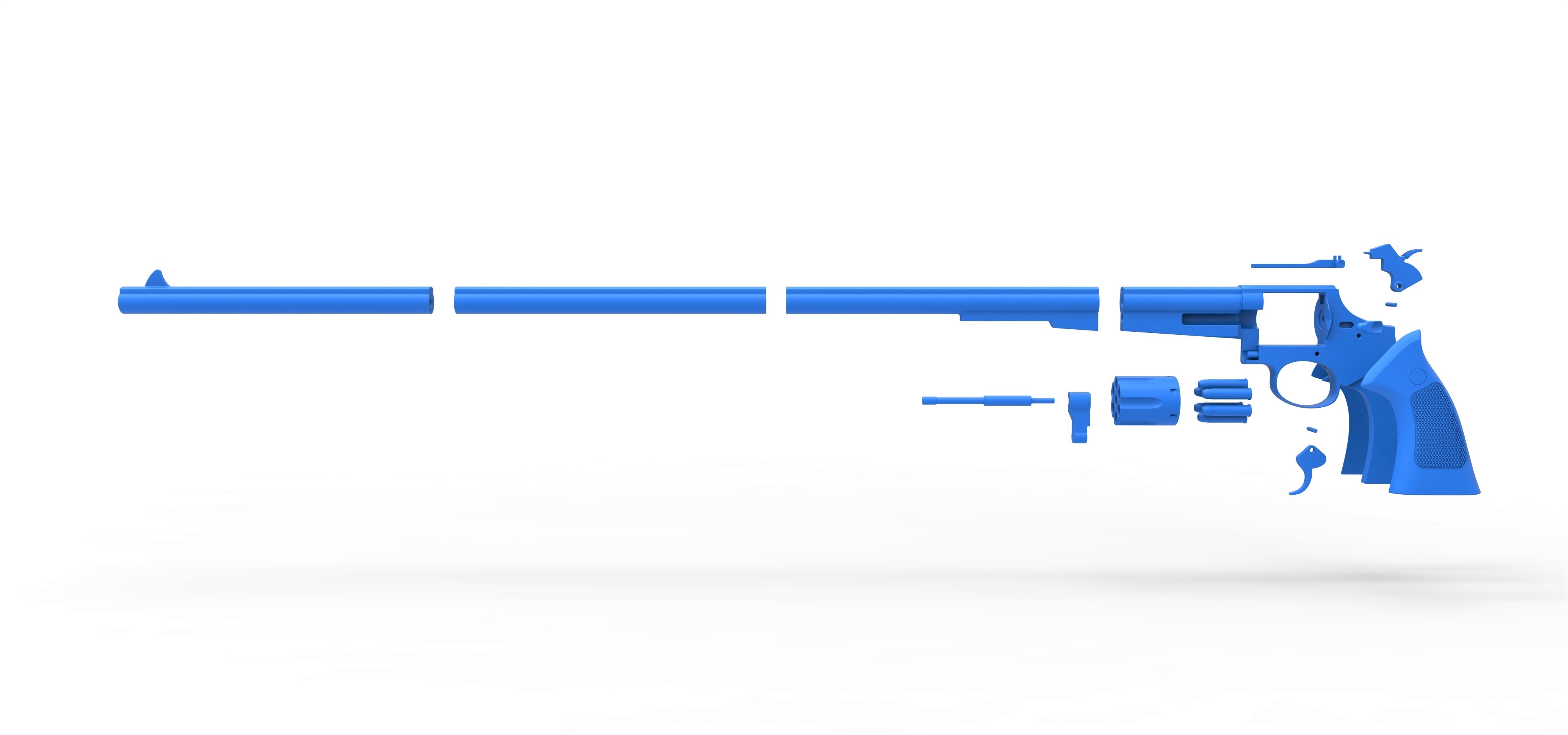 3D file Long barrel revolver of Joker from the movie Batman 1989 🃏・3D ...