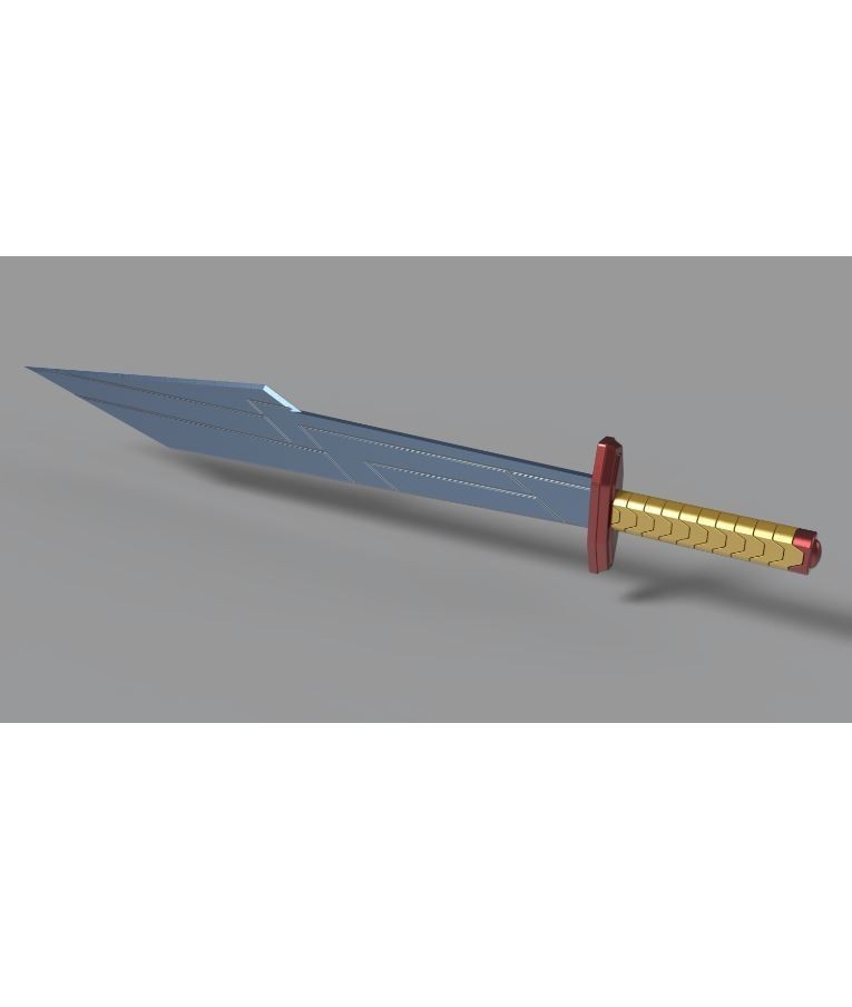 3D file Thor's second sword from movie Thor Ragnarok・3D printer design ...